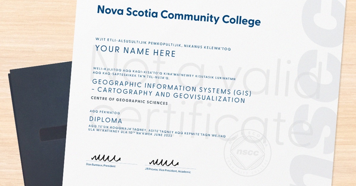 NSCC credentials translated into Mi’kmaw - Alumni Relations | NSCC