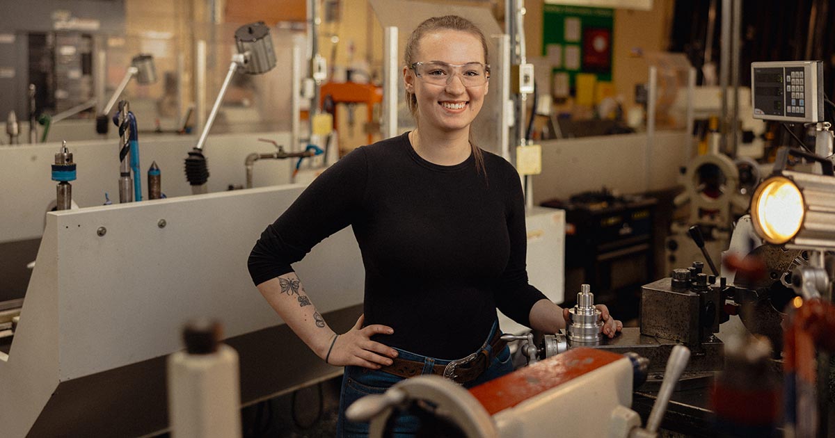 Precision Machining grad pursues trades career | NSCC